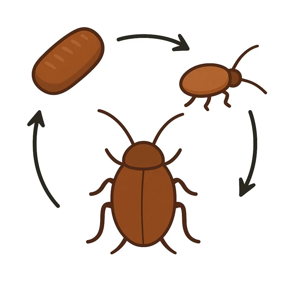 Lifecycle of a Cockroach - OMNIS Pest Control